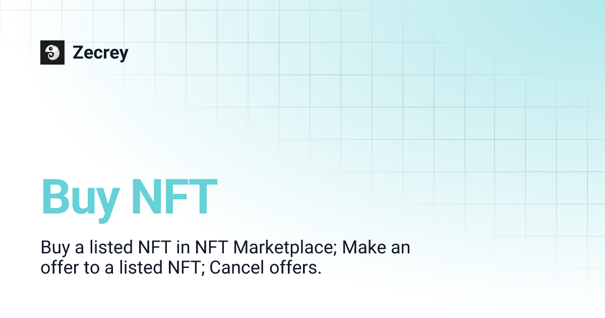 Buy NFT | Zecrey